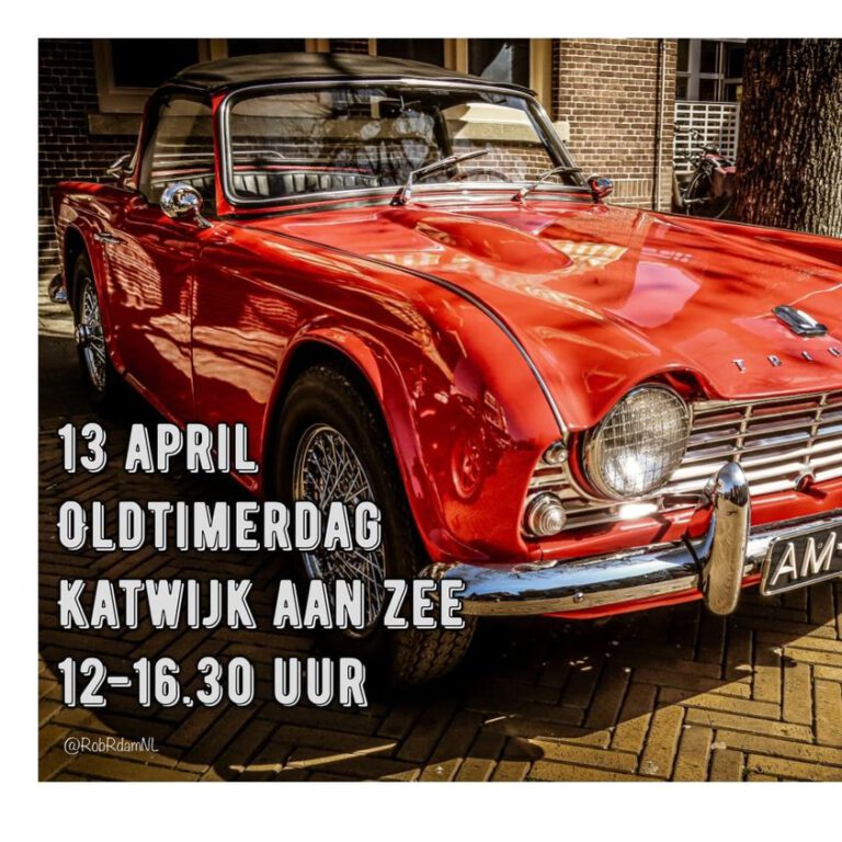Oldimerdag Katwijk aan Zee - Brommerritten.nl