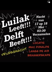 Luilak leeft, Delft beeft brommerrit - Brommerritten.nl